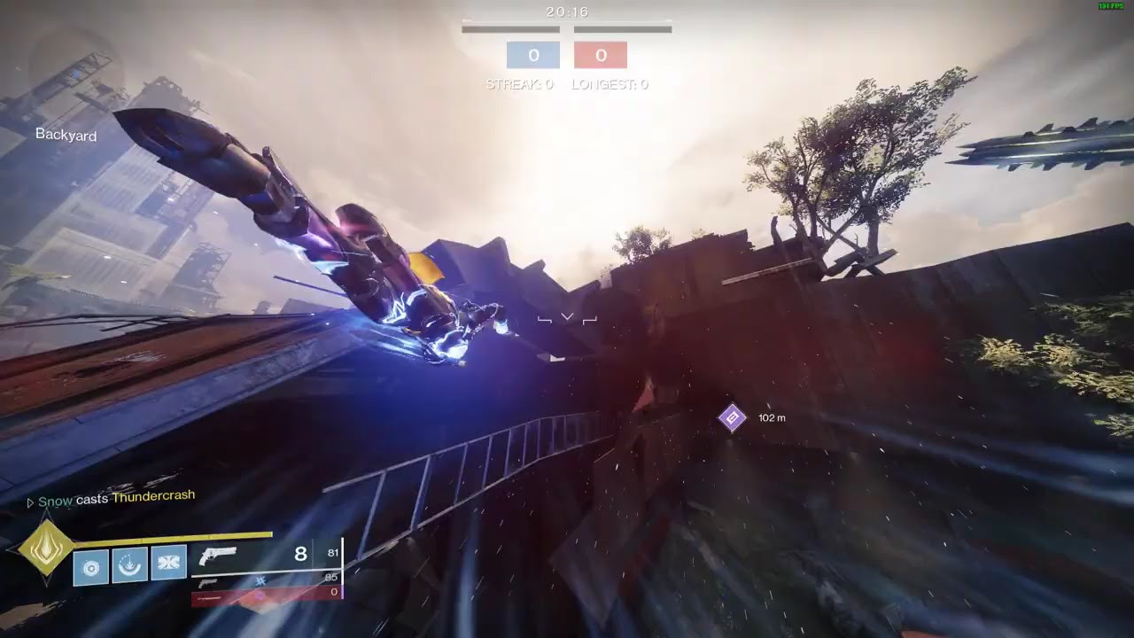 Destiny 2 Rusted Lands: Wall - YouTube