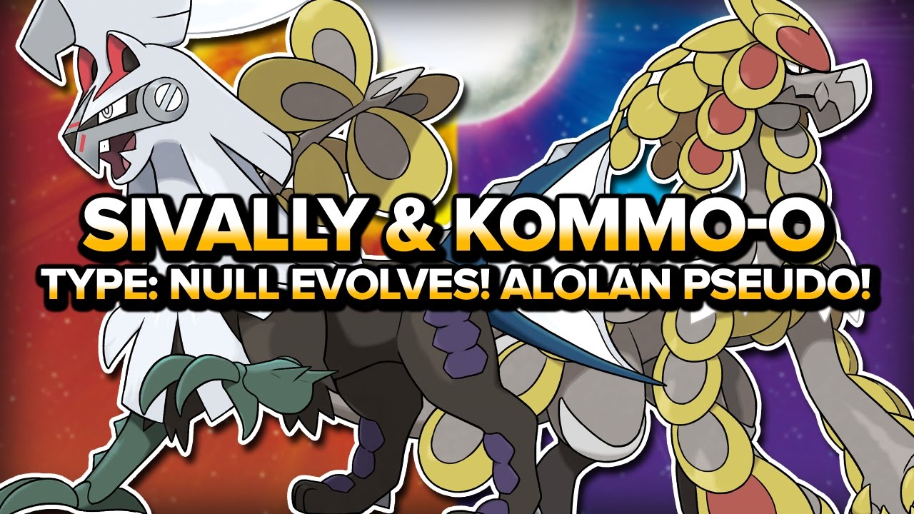 Pokemon Sun and Moon | Silvally & Kommo-o! Type: Null's & Jangmo-o's ...