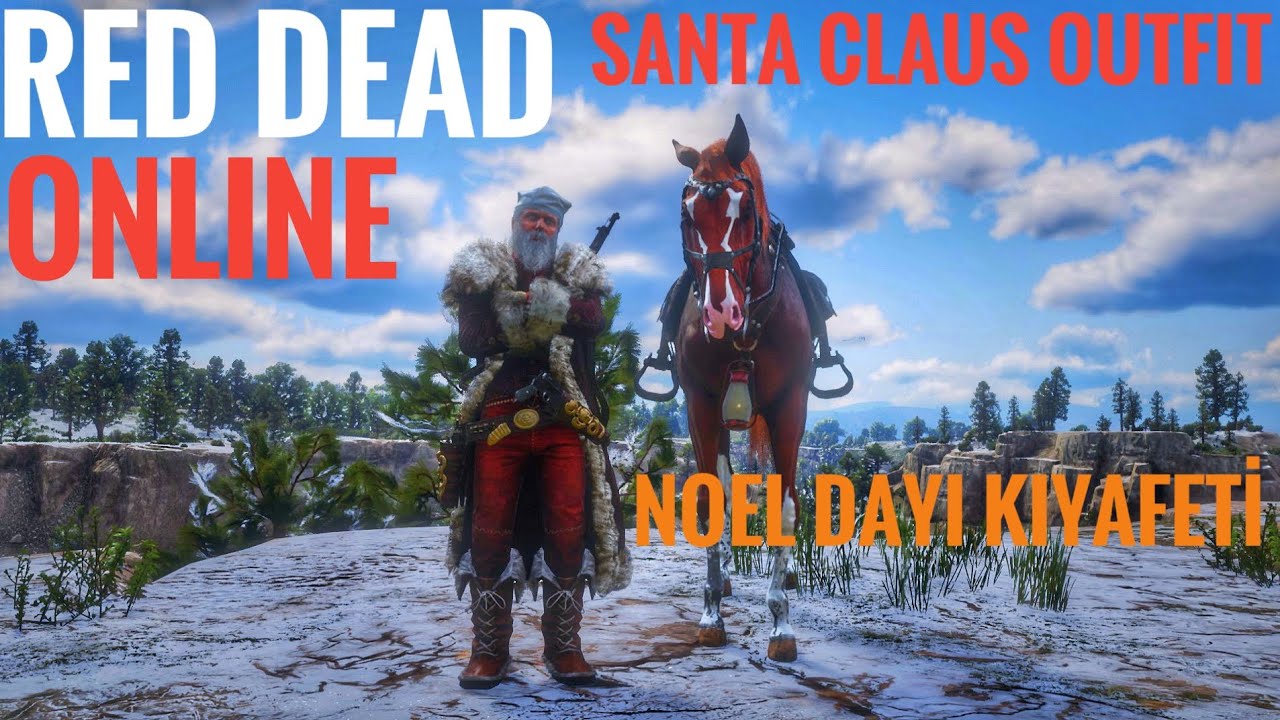 Red Dead Online Santa Claus Outfit - Noel Dayı Kıyafeti | RDO - RDR2 ...