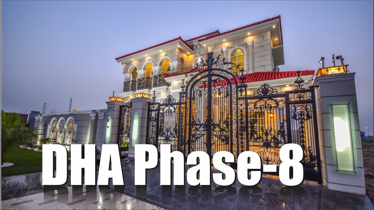 DHA phase 8 Spanish House for Sale with Full Basement by The Royal ...