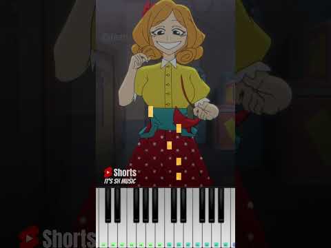 Miss Delight show something (Poppy Playtime 3 Animation) @fash - Piano Tutorial