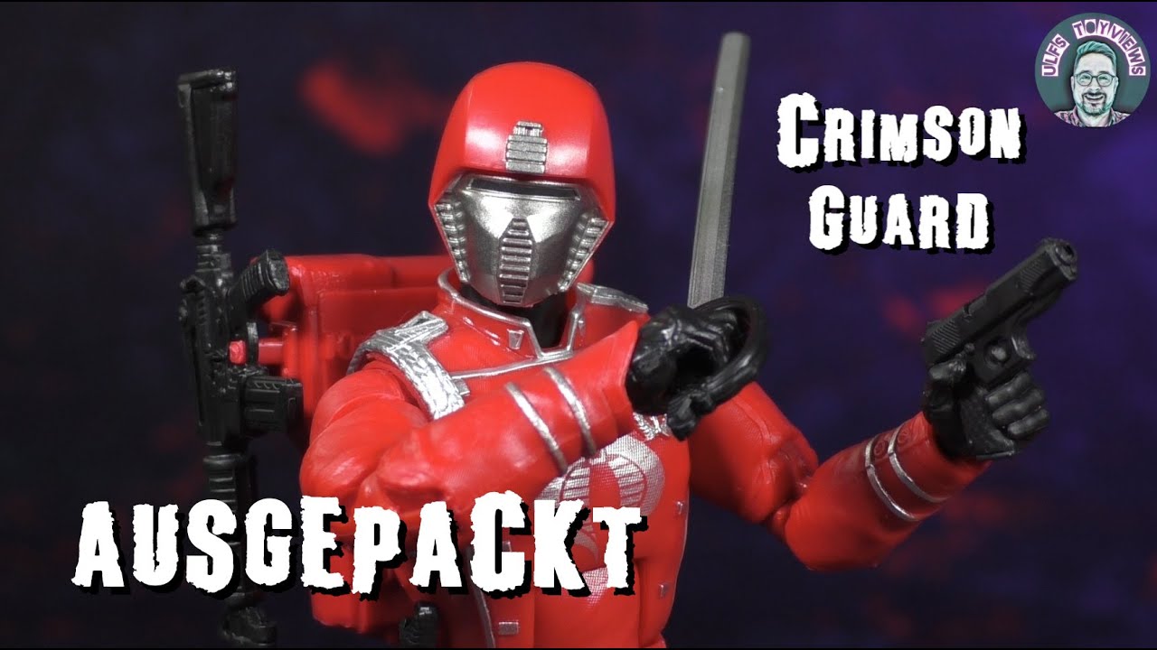 Ausgepackt - Crimson Guard Retro Card G.I. Joe Classified Series ...