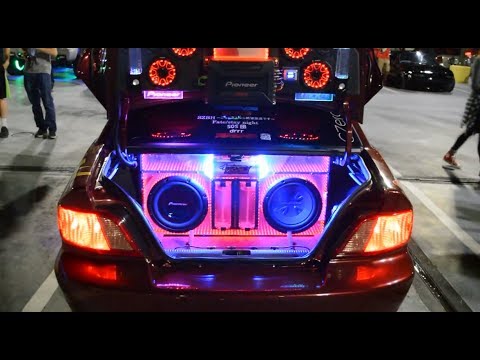 Galant Trunk Sound System with LED - YouTube