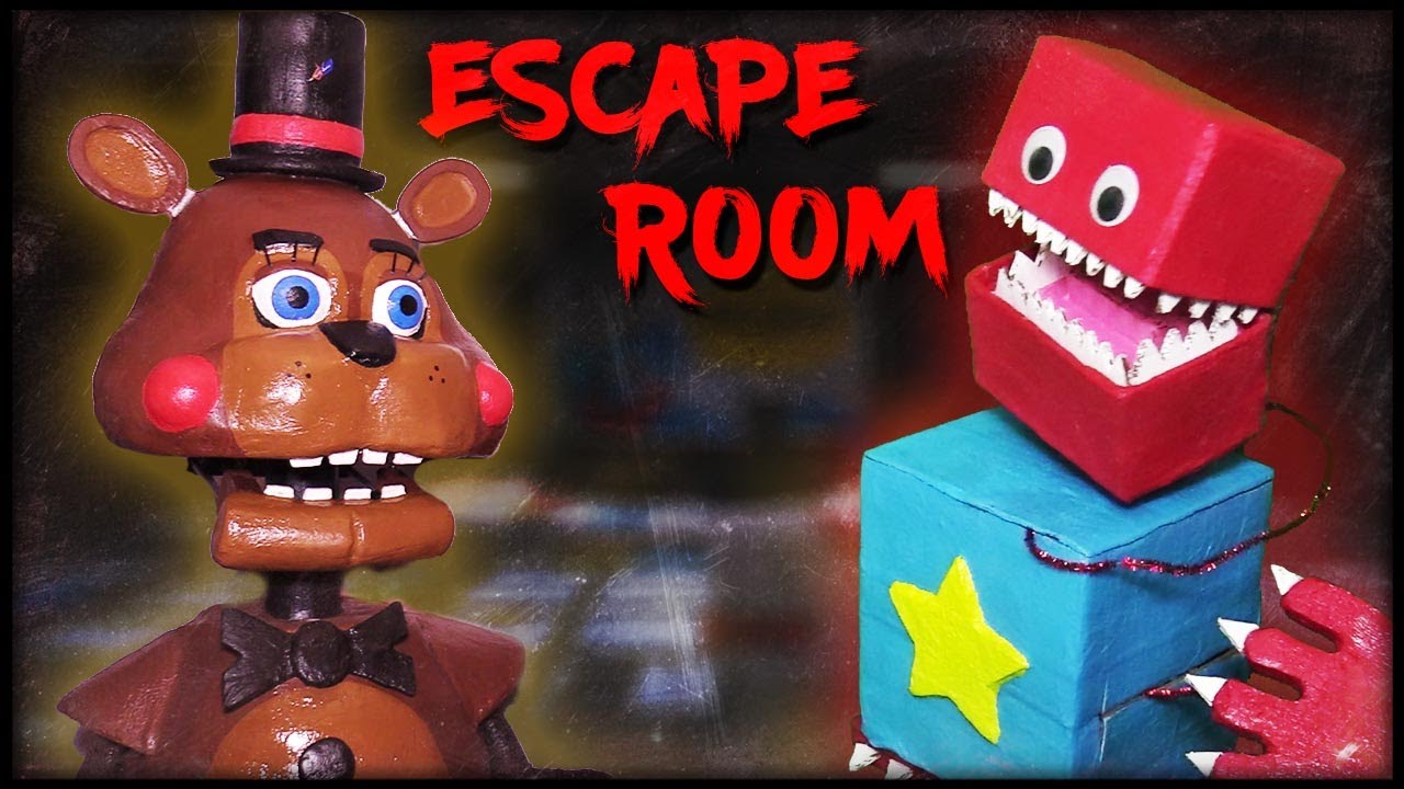 BOXY BOO'S NIGHTMARE ESCAPE ROOM! Featuring Toy Freddy! - YouTube