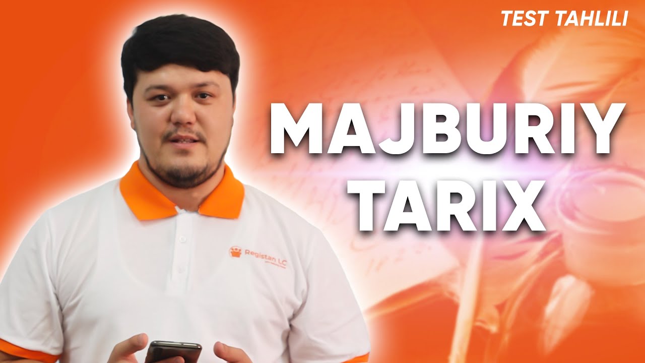 Majburiy tarix fanidan avval tushgan testlarning tahlili | DTM test ...