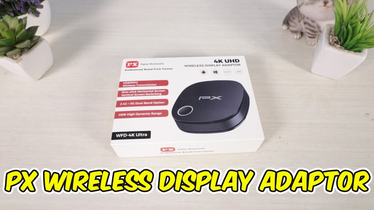 Review Wireless Receiver HDMI Terbaik untuk mirroring streaming PX WFD ...