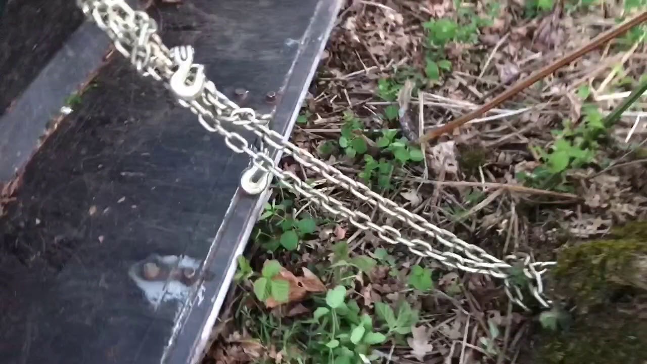 How to Remove Huge Poison Oak with a Tractor - YouTube