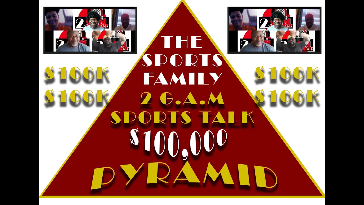 100 Thousand Dollar Pyramid (2 G.A.M Sports Talk Style) - YouTube