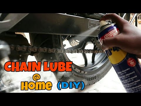 chain lubing at home || DIY|| NS200|| - YouTube