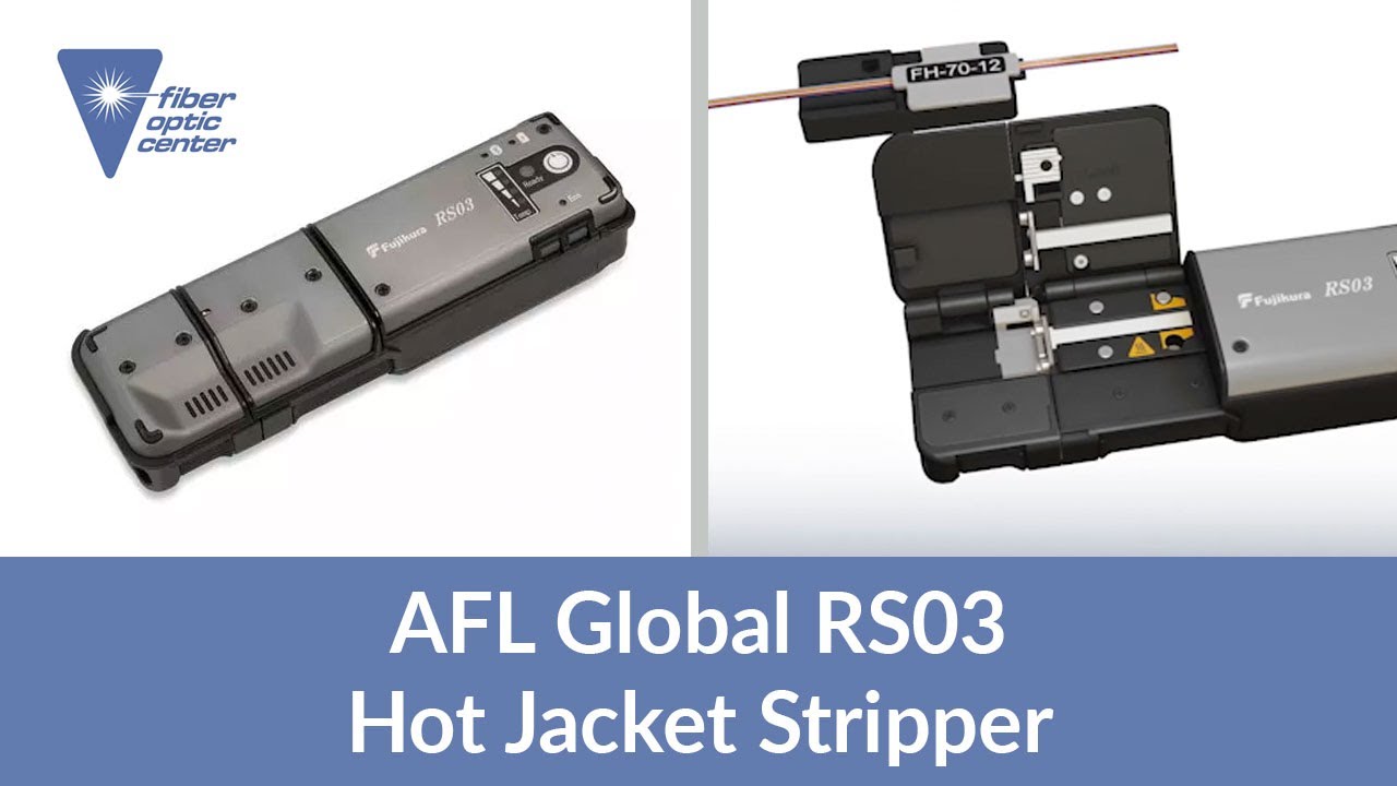 AFL Global RS03 Thermal Fiber Stripper - Available from Fiber Optic ...