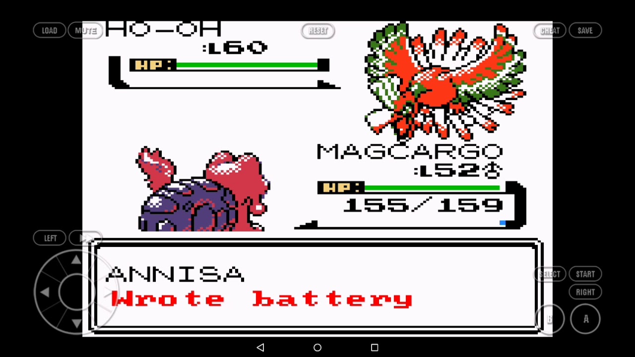 Pokémon Crystal Legendary Tower Duo Ho-Oh @ Tin Tower [AUDIO MUTED ...