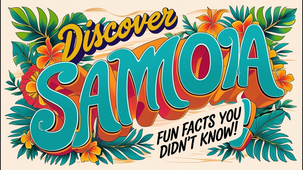 Discover Samoa: Fun Facts You Didn't Know! - YouTube