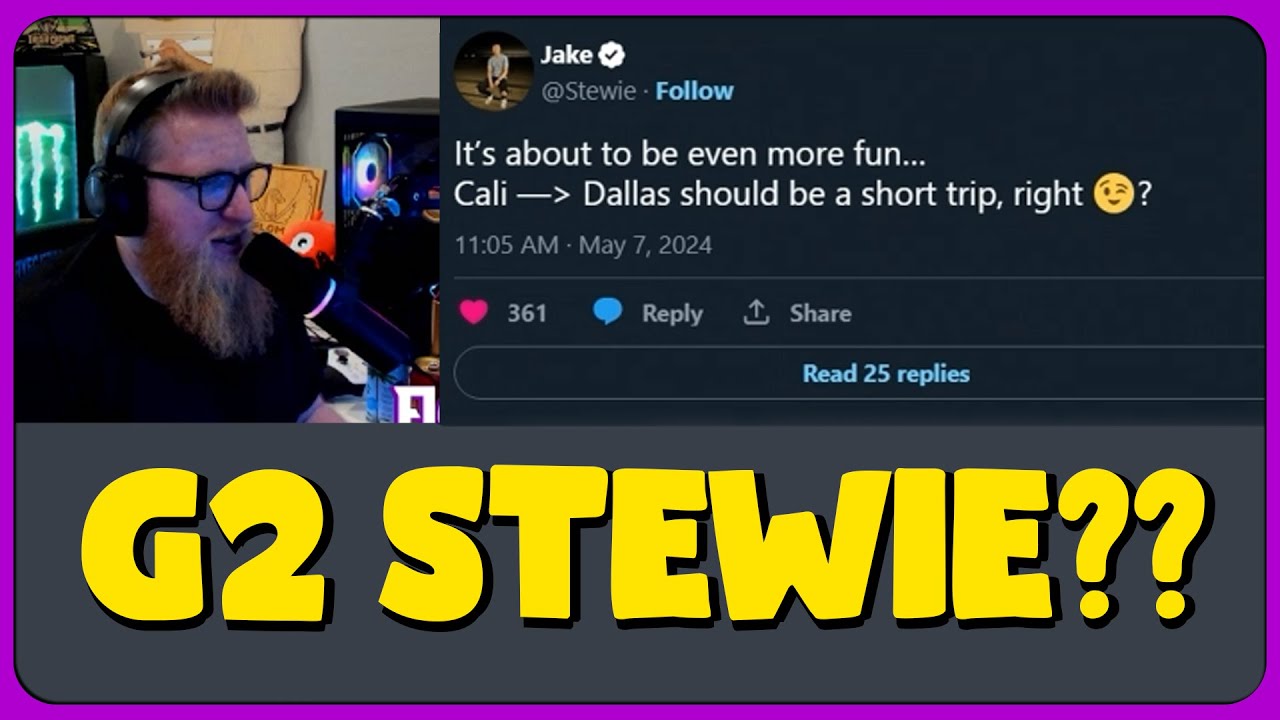 fl0m Reacts to Stewie2k Stand-in for G2 at IEM Dallas?! - YouTube