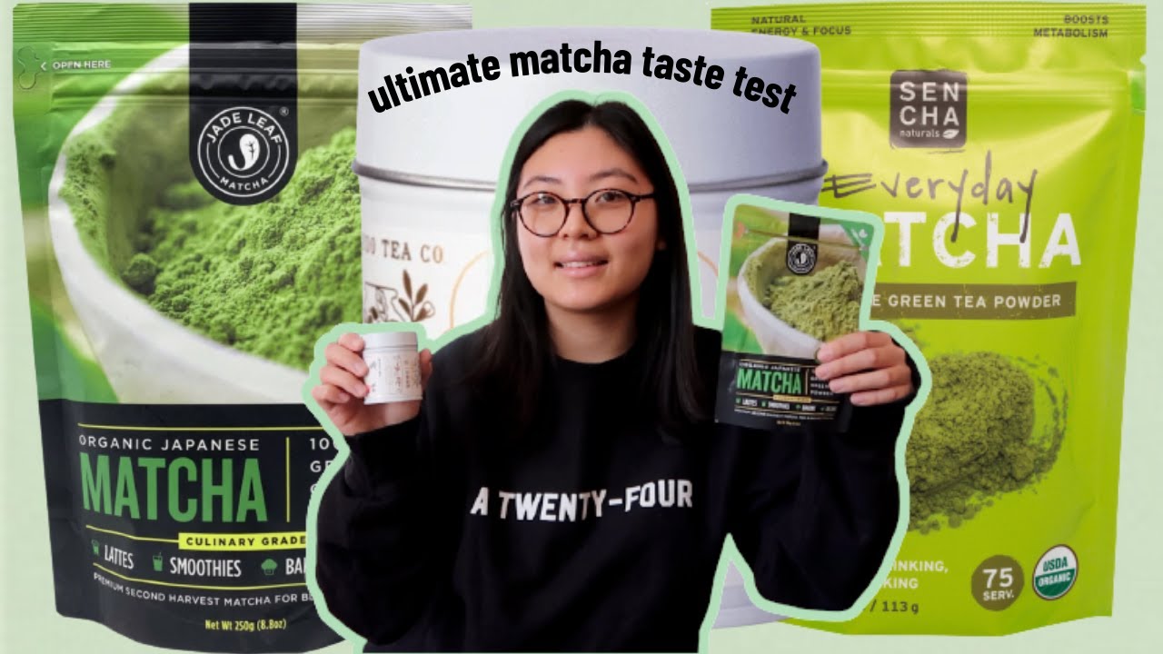 ULTIMATE MATCHA TASTE TEST *making and reviewing matcha* - YouTube