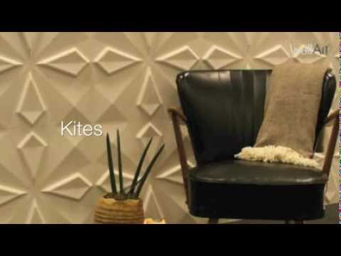 embossed wall cover, embossed wall covering, embossed wall board - YouTube