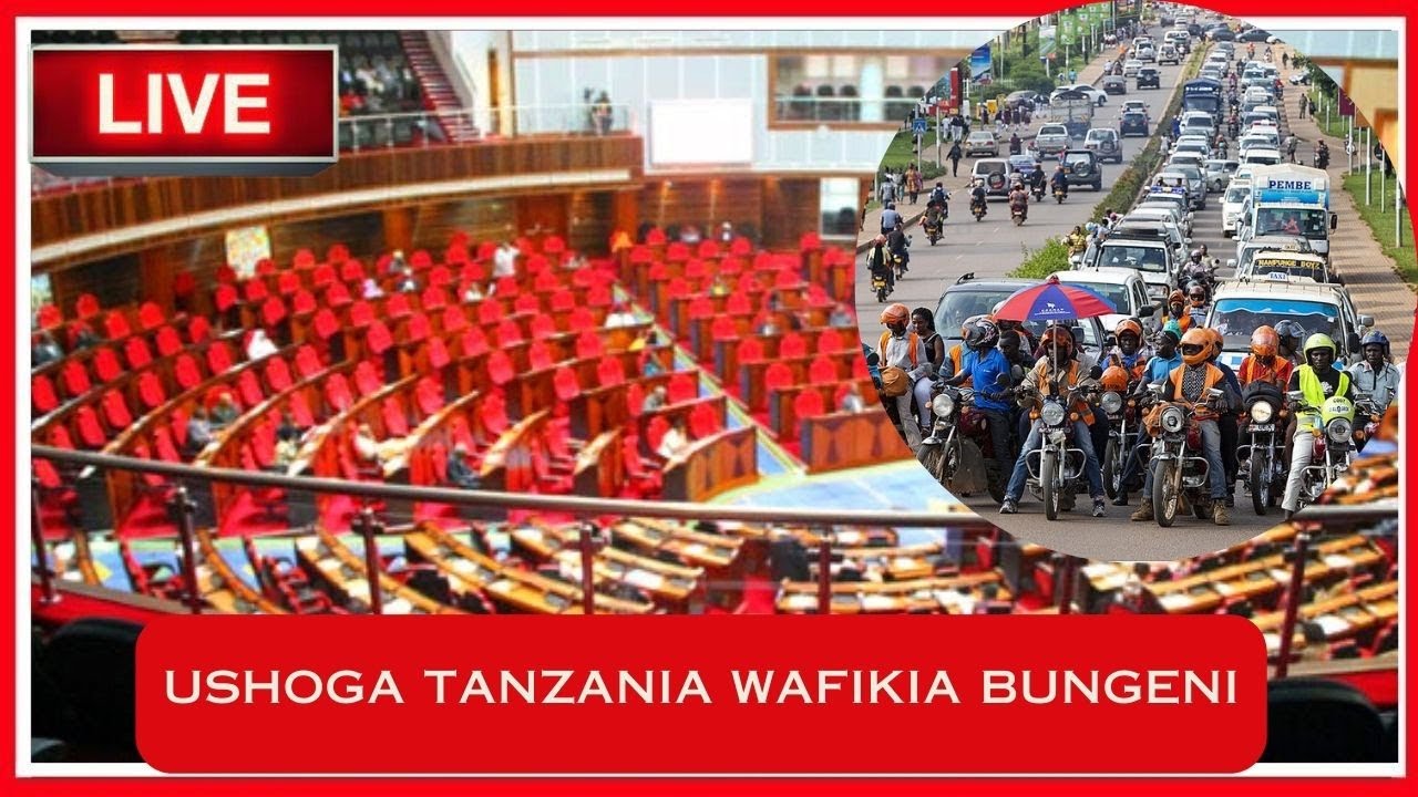 #live: USHOGA TANZANIA WAZIDI KUPAMBA MOTO BUNGE LAINGILIA KATI "MAKOSA ...