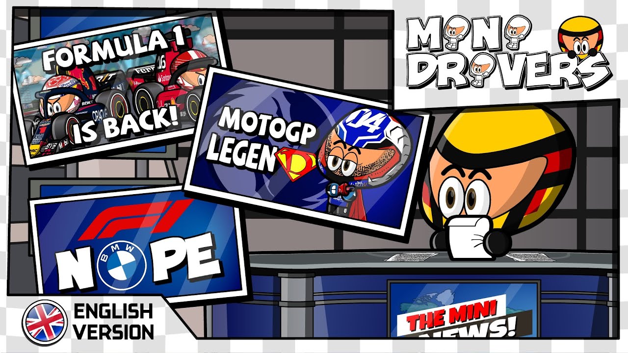 [EN] The Mini News - Formula 1 is back and Andrea Dovizioso MotoGP ...