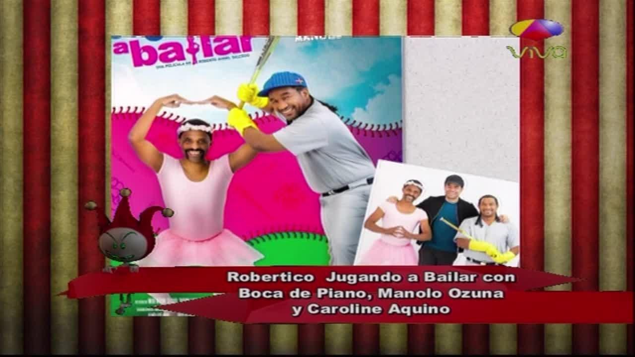 Robertico lanza poster de su nueva película "Jugando a Bailar" - YouTube