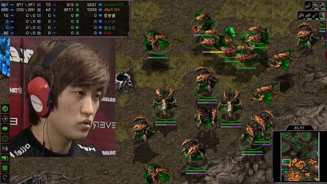 Starcraft FLASH vs HOEJA TvZ SC Remastered Broodwar Proleague - YouTube