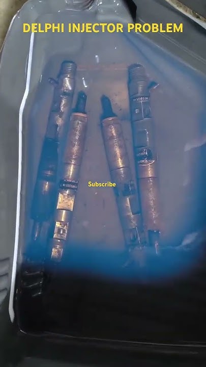 DELPHI INJECTOR PROBLEM #car #reel #mechanic #engine #injector #delphi - YouTube
