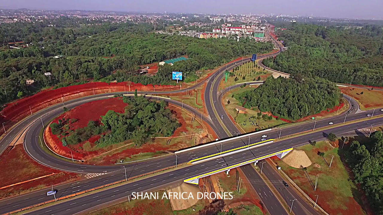 SOUTHERN BYPASS KENYA AERIAL SHOTS SHANI AFRICA FILMS - YouTube
