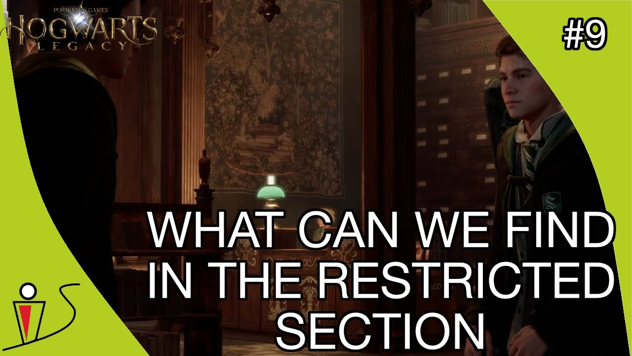 Hogwarts Legacy Part 9 - WHAT CAN WE FIND IN THE RESTRICTED SECTION ...