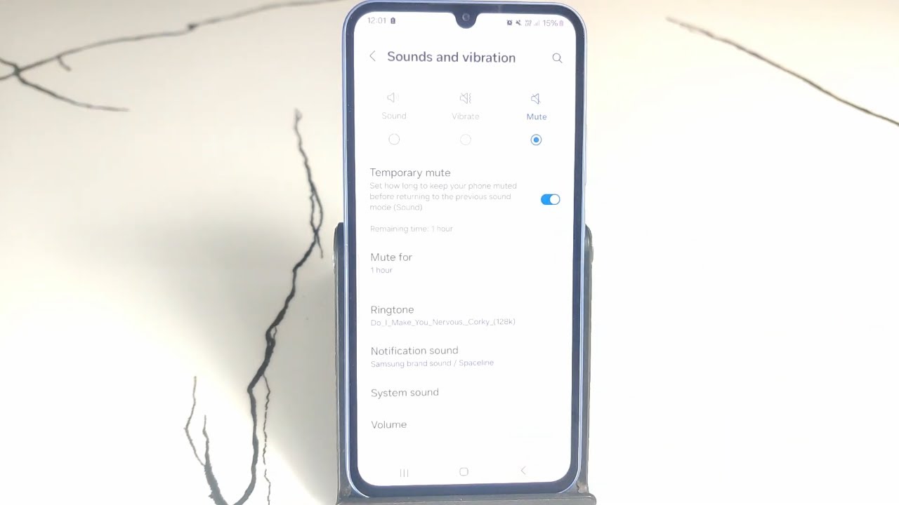 how to activate temporary mute on samsung galaxy a35 5g - YouTube