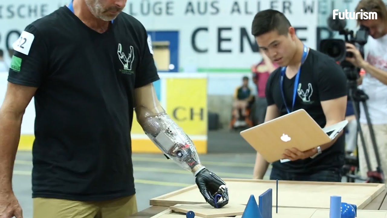 Bionic Man Is Training For First Ever Cyborg Olympics - YouTube