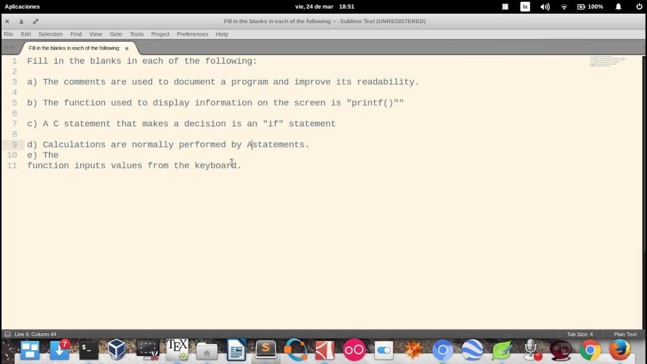 C How to Program (6th edition) - Deitel & Deitel, exercise 2.08 - YouTube