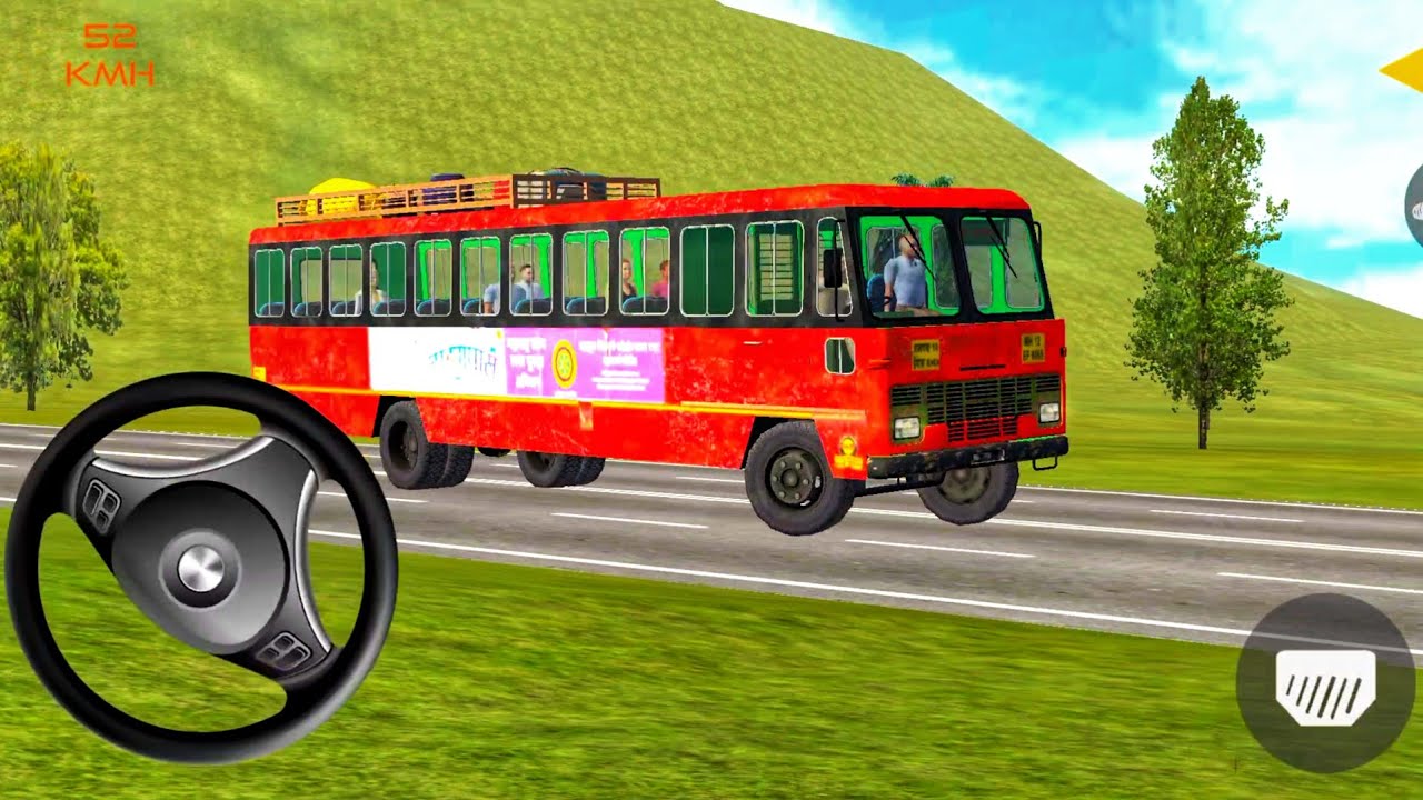 Indian Sleeper Bus Simulator 3d _ Bus Simulator Indian bus Game _ Bus ...