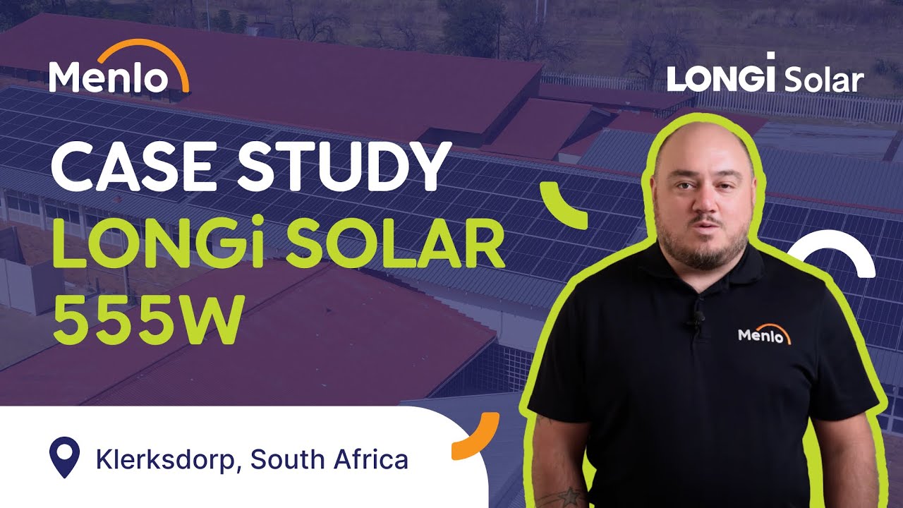 See the Power of Longi Solar Panels on This Rooftop! - YouTube