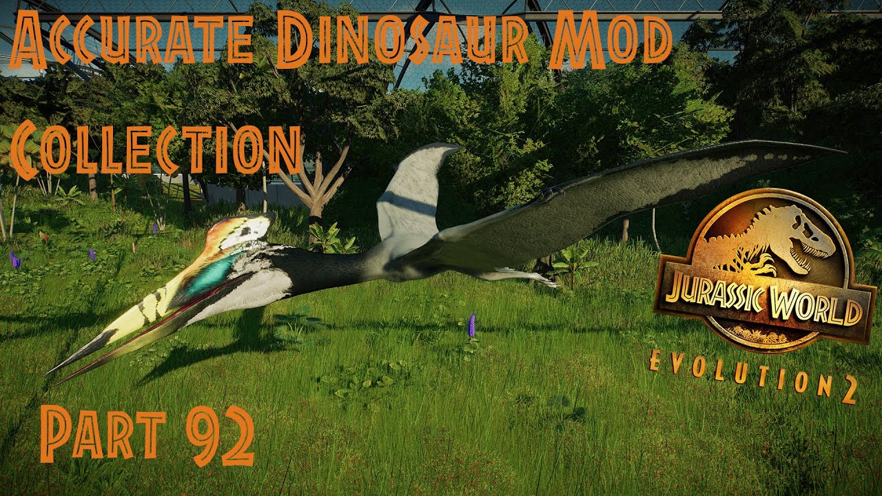 Jwe2 Accurate Dinosaur Mod Collection Part 92 Youtube