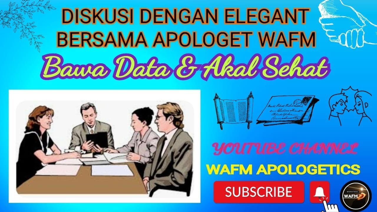 DISKUSI DENGAN ELEGANT BERSAMA WAFM APOLOGET BAWA DATA DAN AKAL SEHAT ...