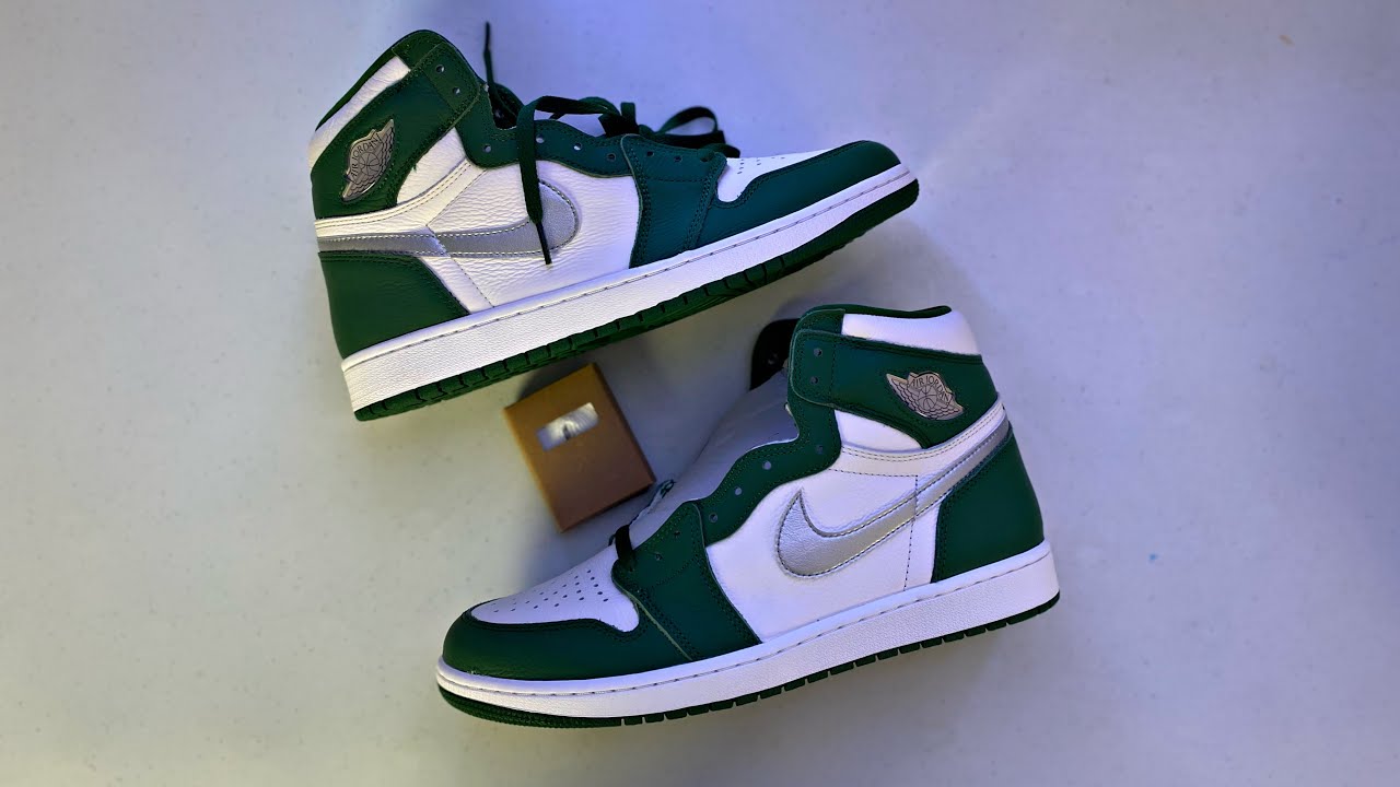 NIKE AIR JORDAN 1 HIGH OG "GORGE GREEN" REVIEW - YouTube