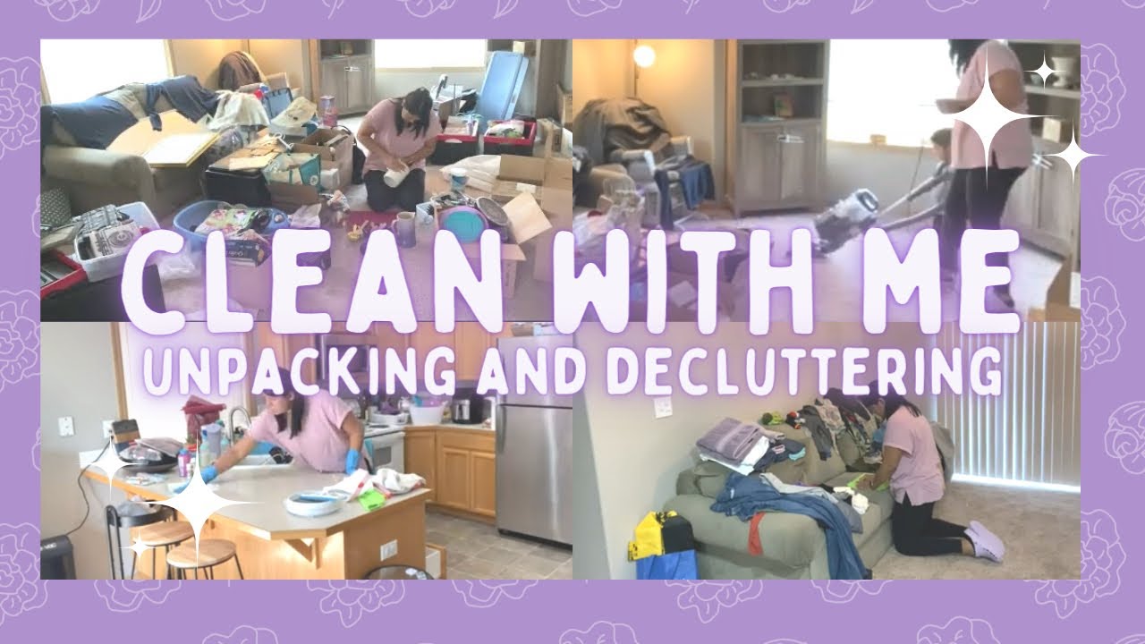 Organize with me | Clean with me | Fold Laundry with me | First Clean ...