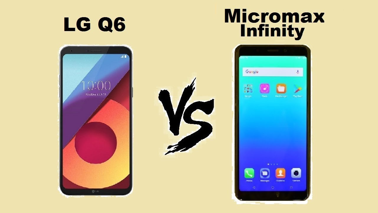 Micromax Infinity vs LG Q6 - Which One To Buy? - YouTube