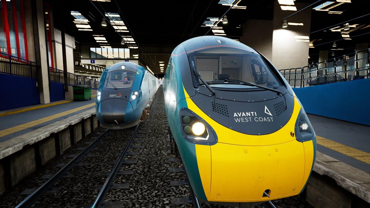 TSW5 | AWC 805 | Move test to Euston station - YouTube