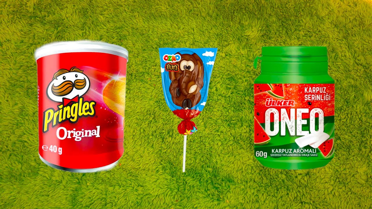 🍫Crispy Pringles, Chocolate Lollipop and Juicy Gum🍫 Satisfying ASMR ...