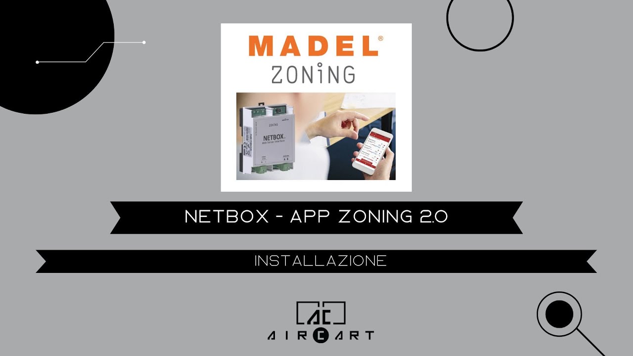 Madel NETBOX + App Zoning 2.0 - Installazione - YouTube