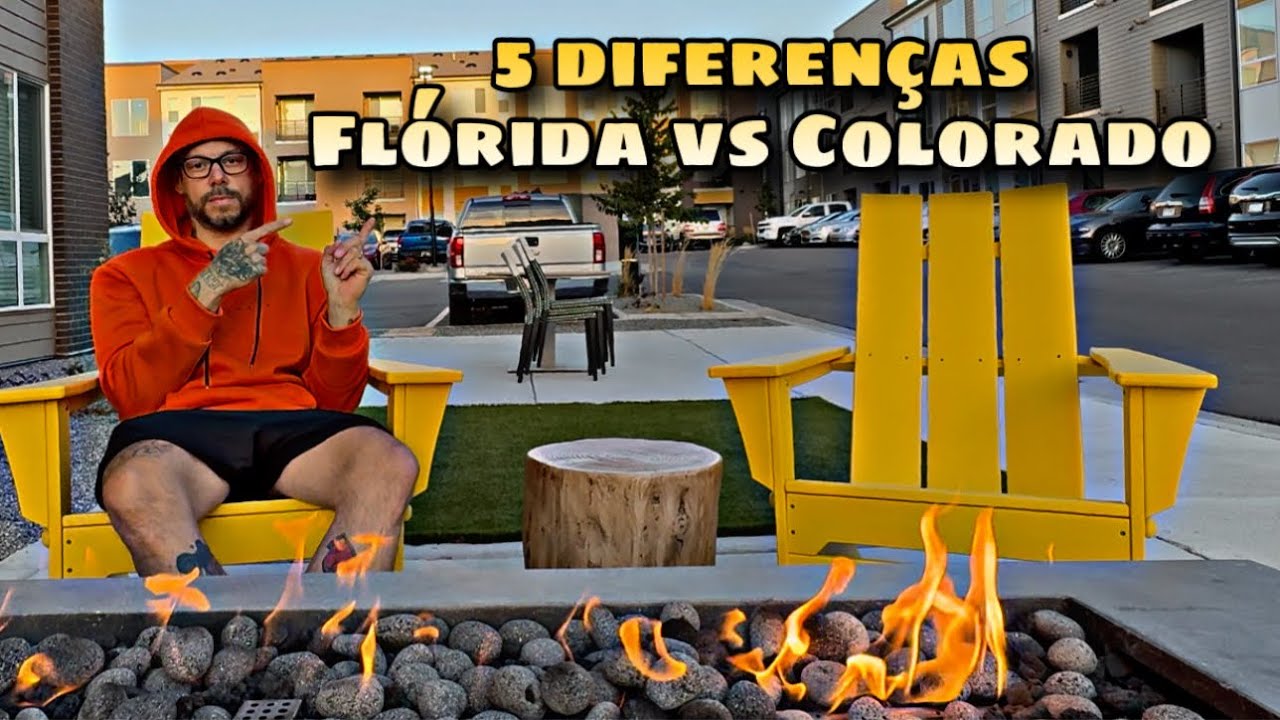 5 DIFERENÇAS ENTRE FLORIDA E COLORADO! - YouTube