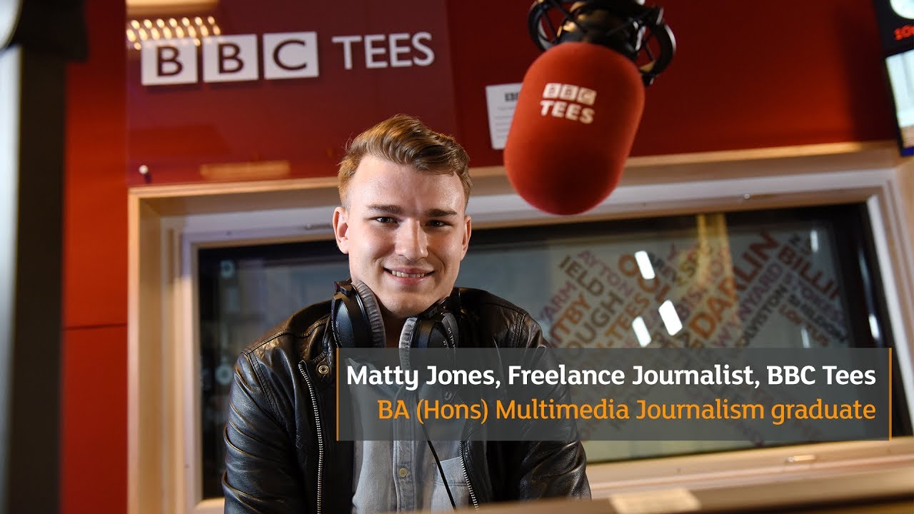 Matty Jones, Freelance Journalist, BBC Tees - YouTube