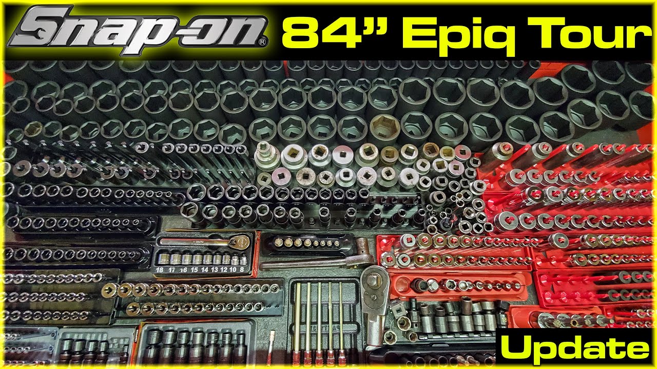 Snap-on 84" Epiq Toolbox Tour - 2020 Update - YouTube