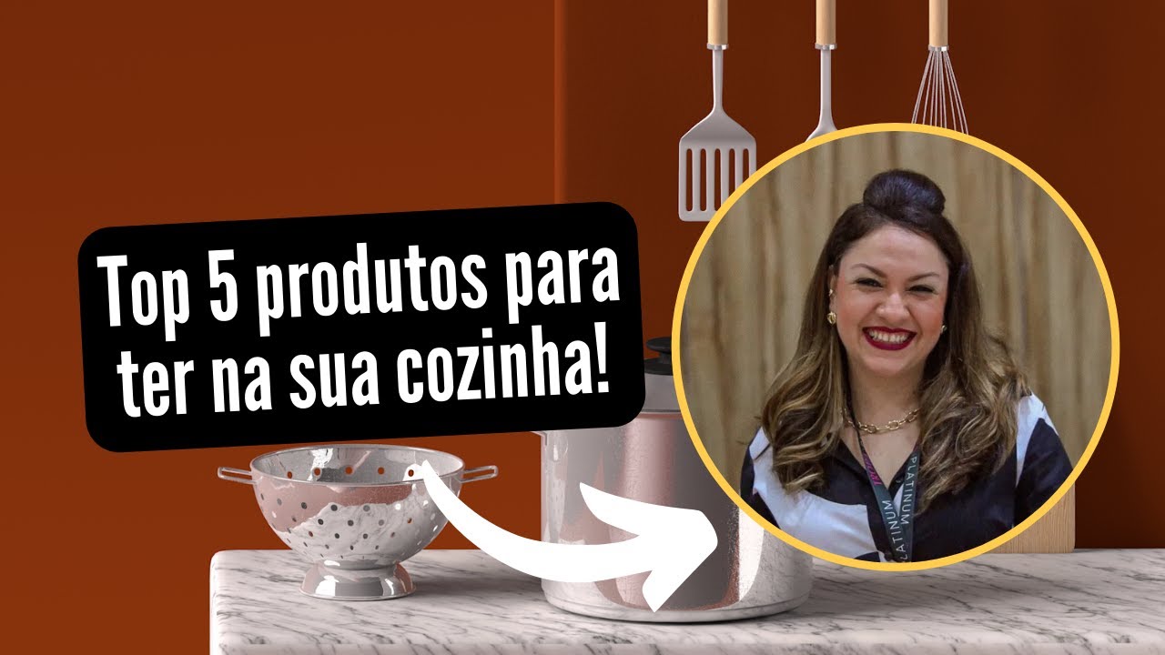 Top 5 produtos para ter na sua cozinha - YouTube