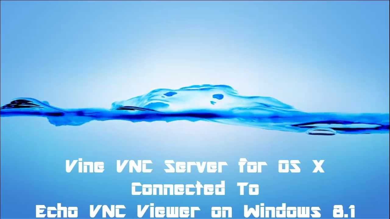 How to Remotely Connect to an OS X machine with Windows 8.1 and VNC ...