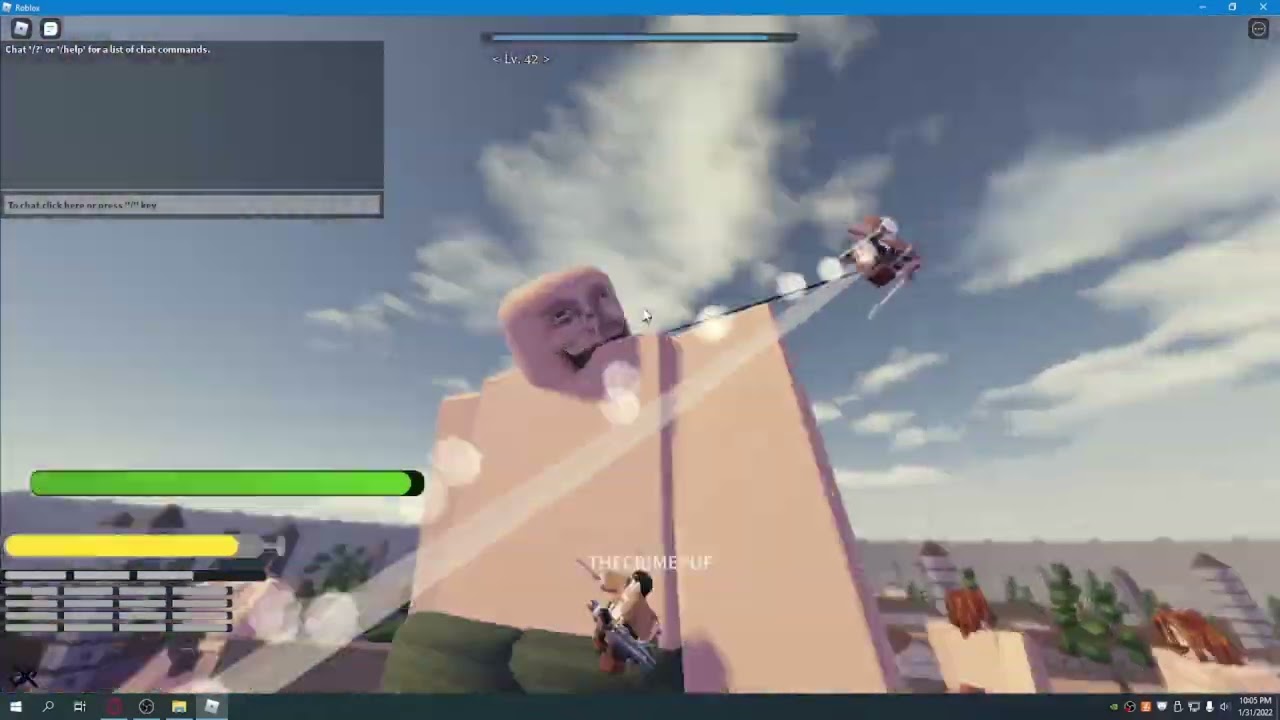 Untitled Attack On Titan is getting Glitchy UAOT #4 | Roblox - YouTube