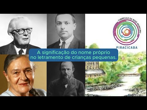 A significação do nome próprio no letramento de crianças pequenas.