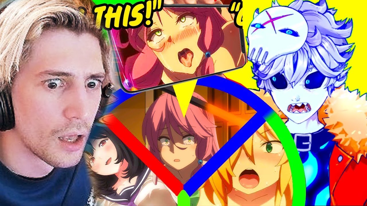 xQc REACTED TO MY $1000 CURSED ANIME ROULETTE - YouTube