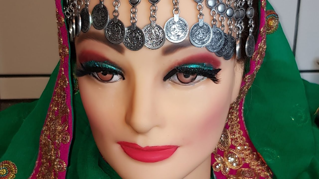 Afghani Makeup Tutorial #makeup #makeuptutorial #makeover #beauty - YouTube