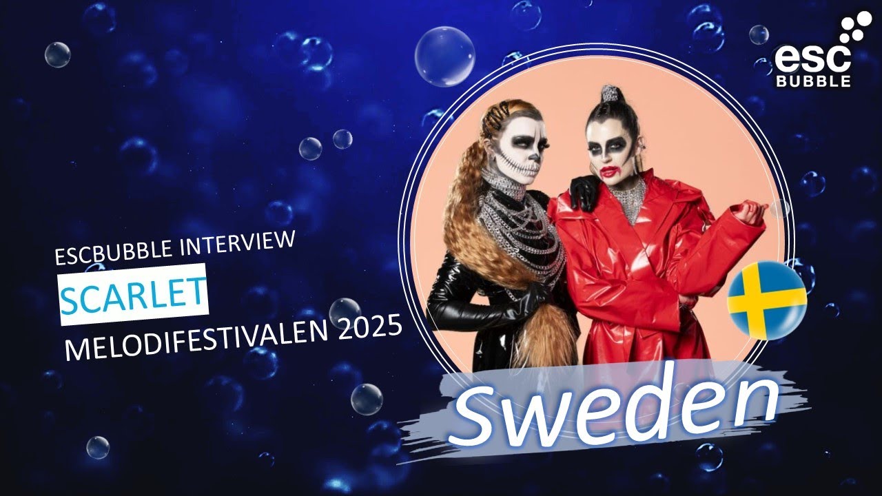 SCARLET - Sweet 'n Psycho / Melodifestivalen 2025 / Eurovision Sweden ...