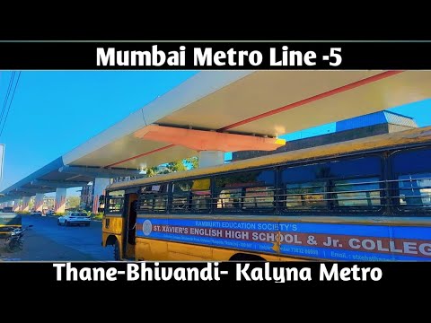 Mumbai Metro Line -5 | Thane-Bhivandi- Kalyan Metro| Mumbai Metro ...